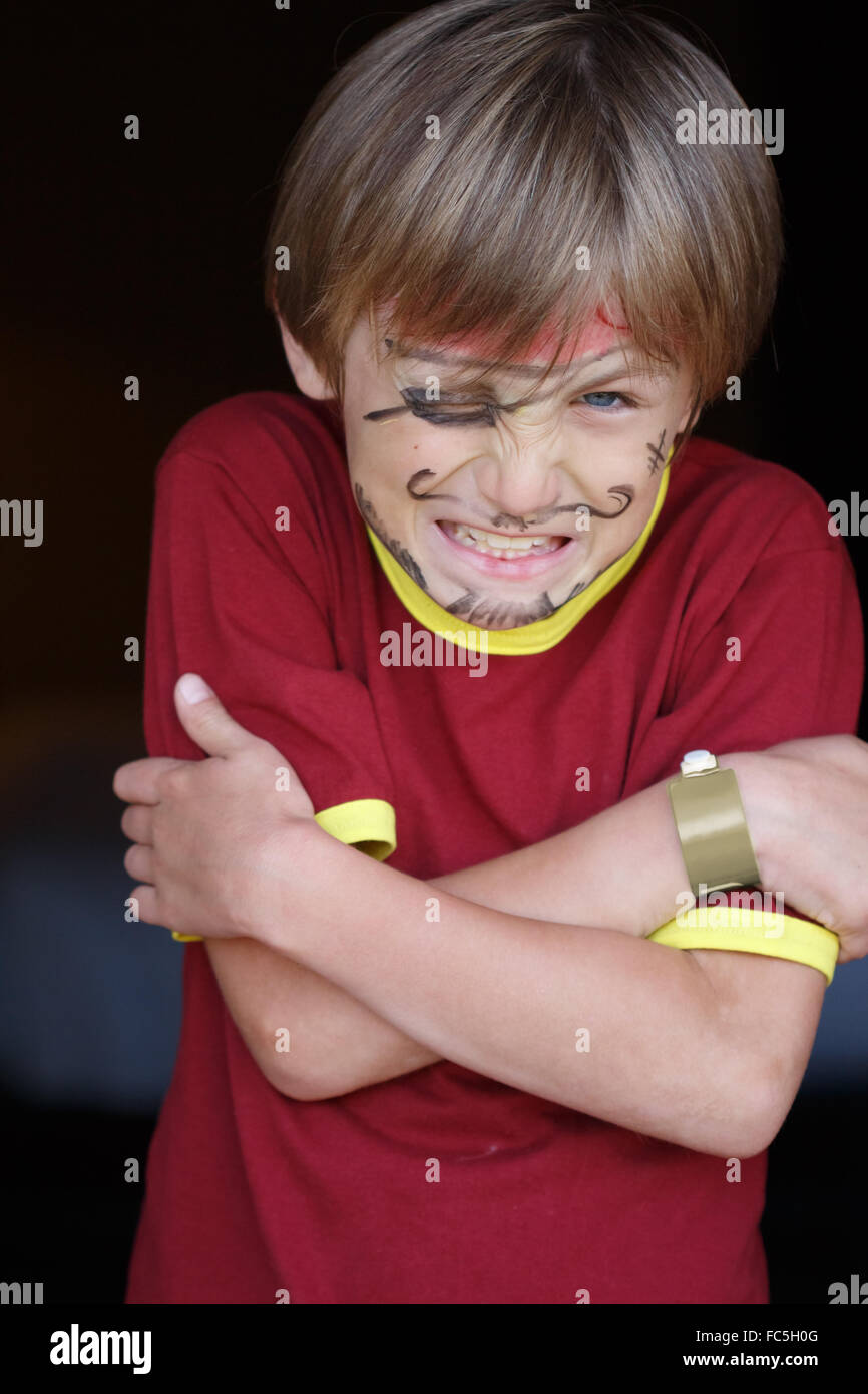 Close Up Grumpy Pirate Boy High Resolution Stock Photography and Images ...