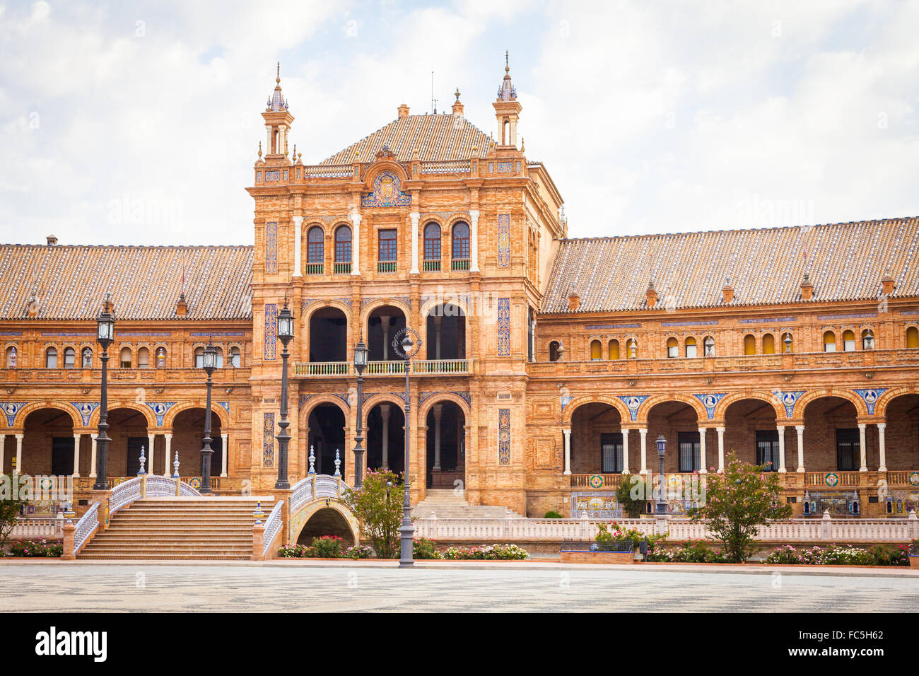Seville Spain Square Stock Photo - Alamy