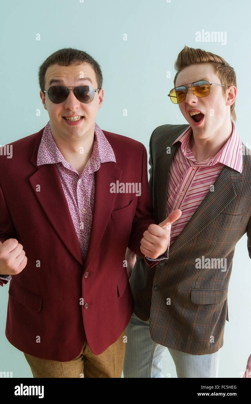Retro guy guys hi-res stock photography and images - Alamy