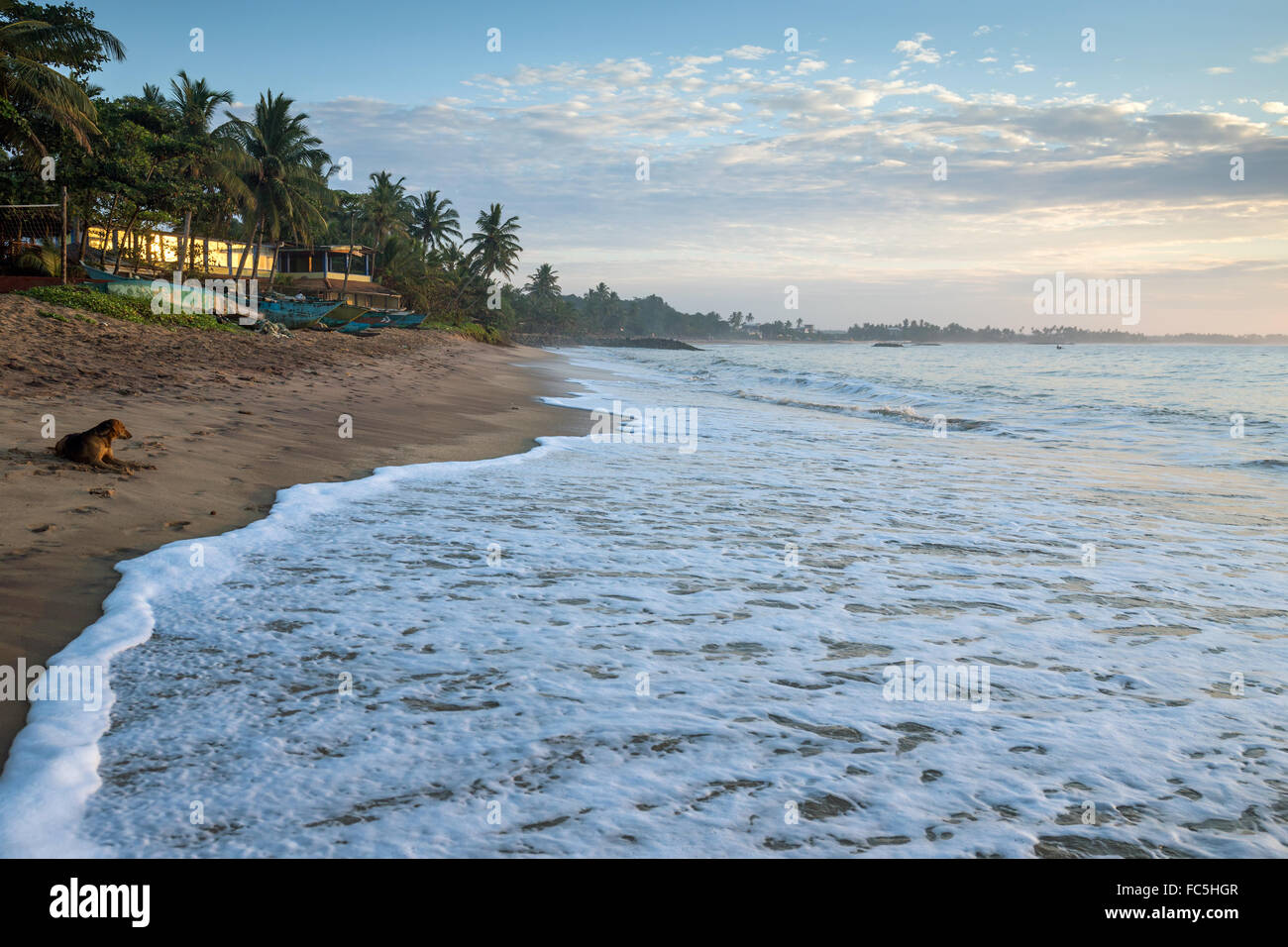 Sri Lanka, Southern Province, Tangalle Beach Stock Photo - Alamy