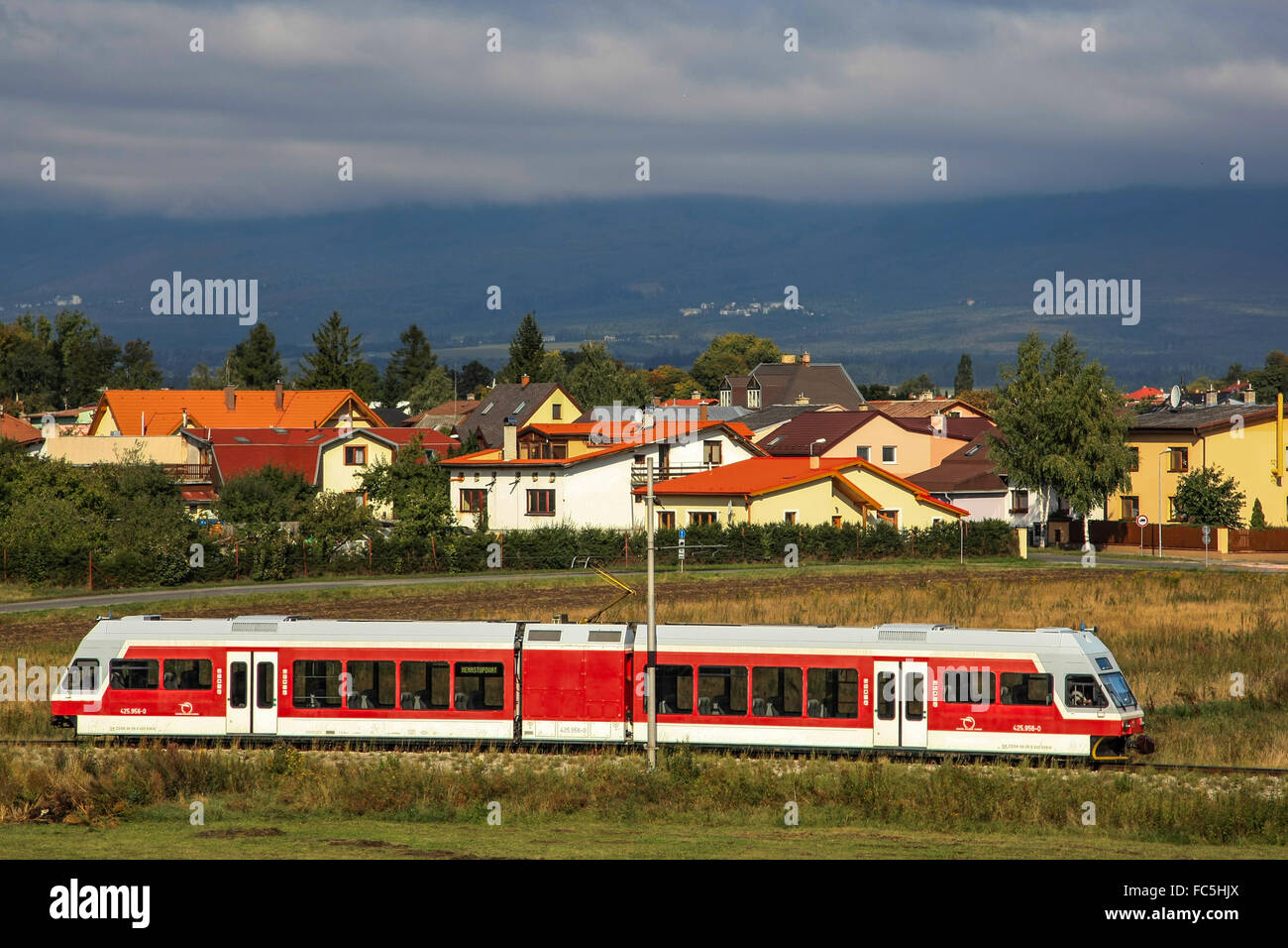 Tatra Railway in Poprad Stock Photo - Alamy