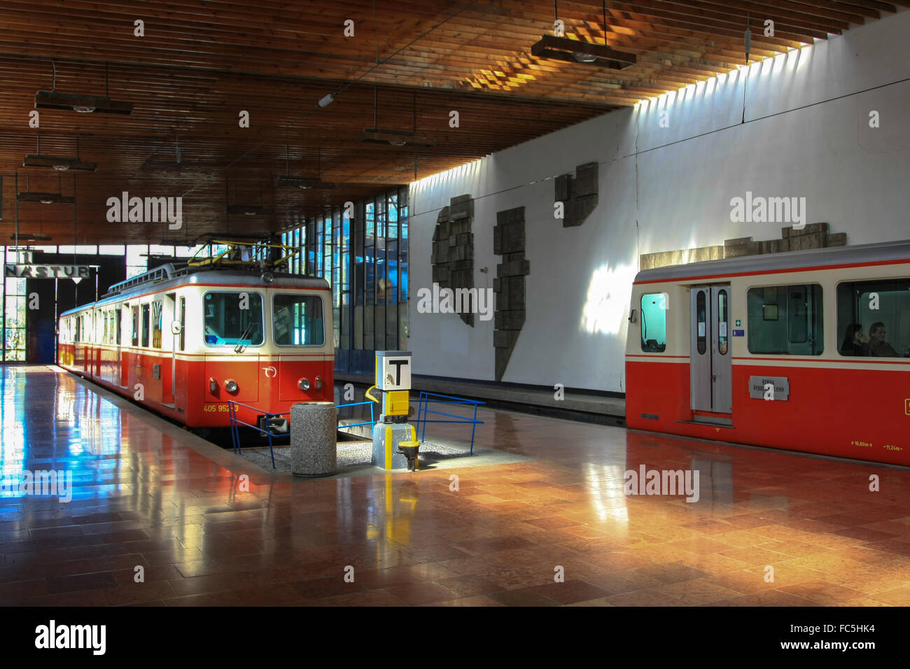 Railway Station in Strba (Slovakia Stock Photo - Alamy