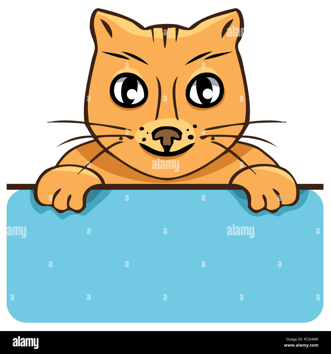 Cartoon cat Cut Out Stock Images & Pictures - Alamy