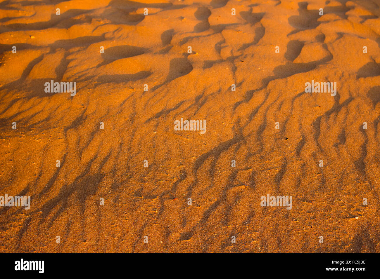 Desert sand pattern texture Stock Photo - Alamy