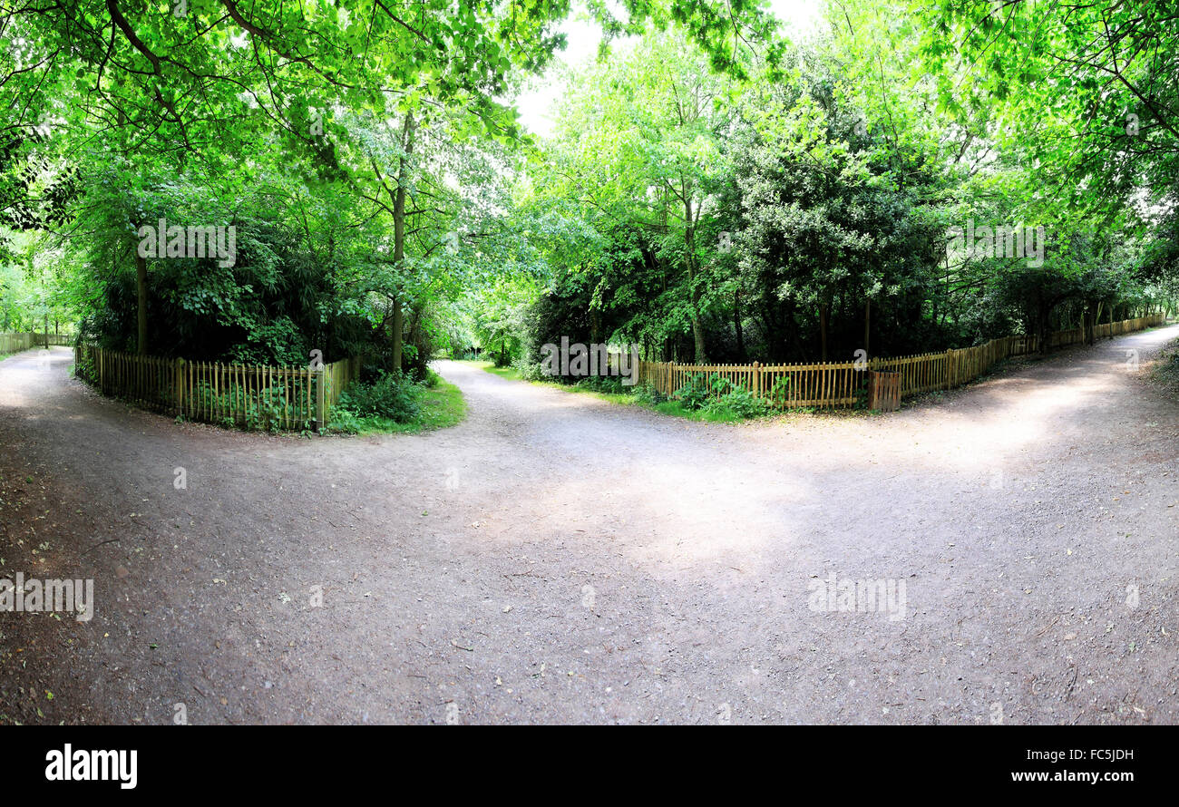 Crossroads park hi-res stock photography and images - Alamy