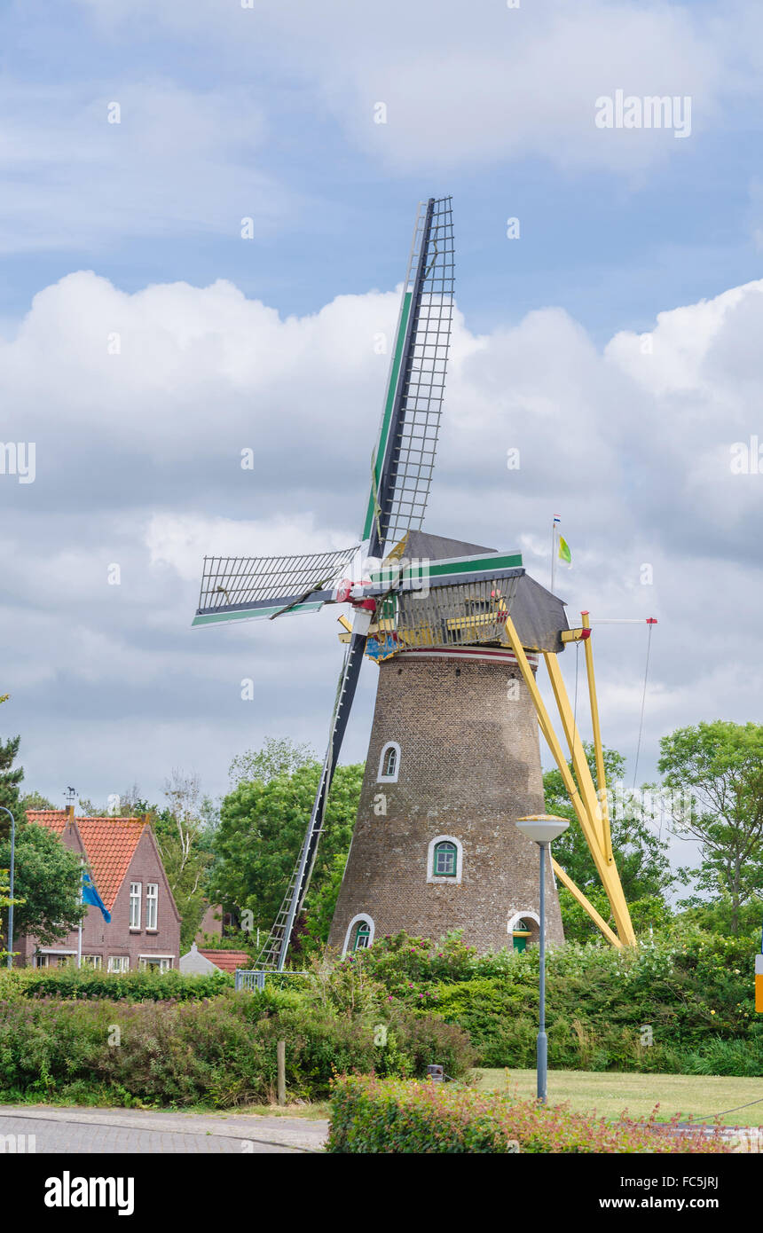 Historic old windmill Stock Photo - Alamy
