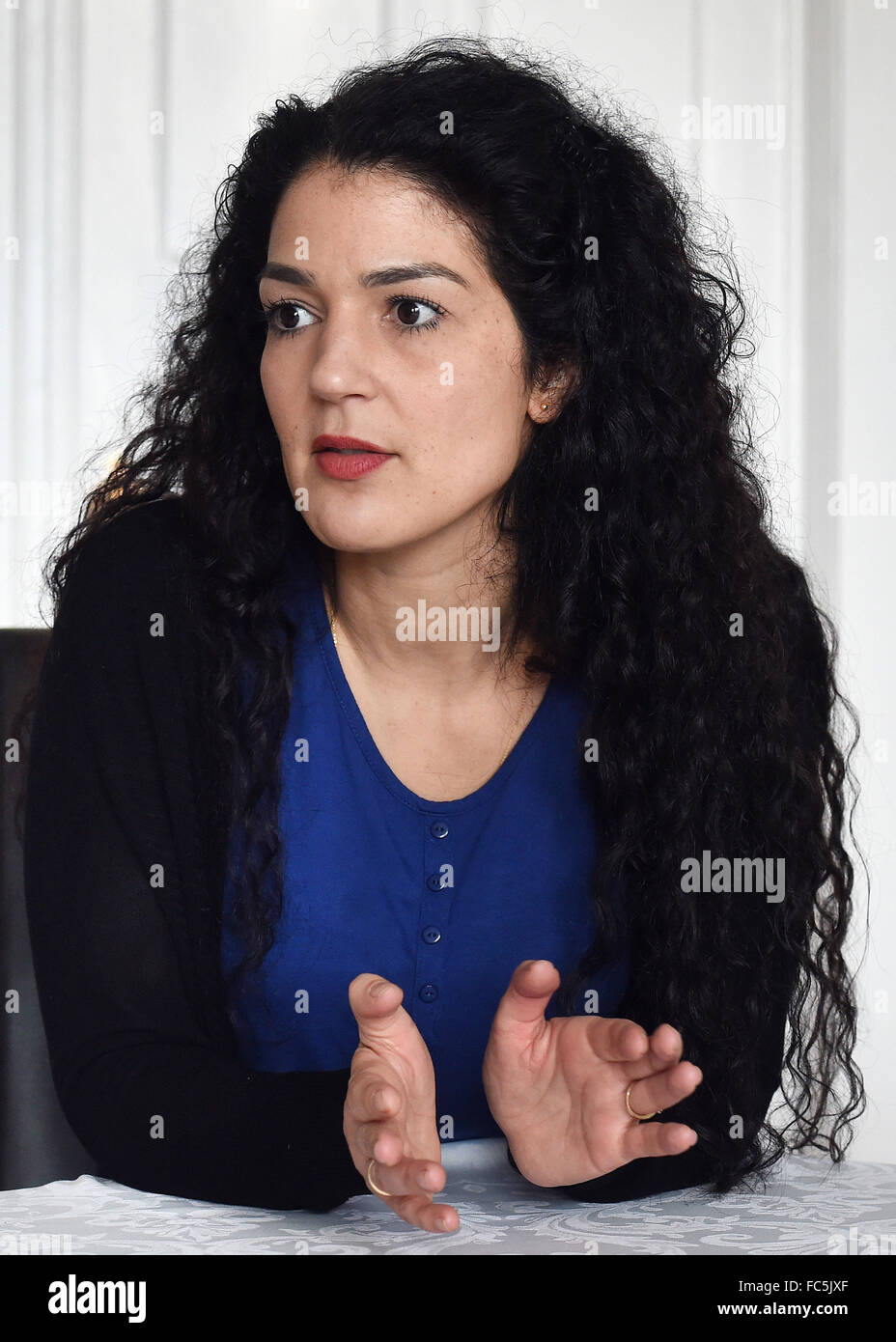 Hanover, Germany. 19th Jan, 2016. German Bundeswehr soldier Nariman ...