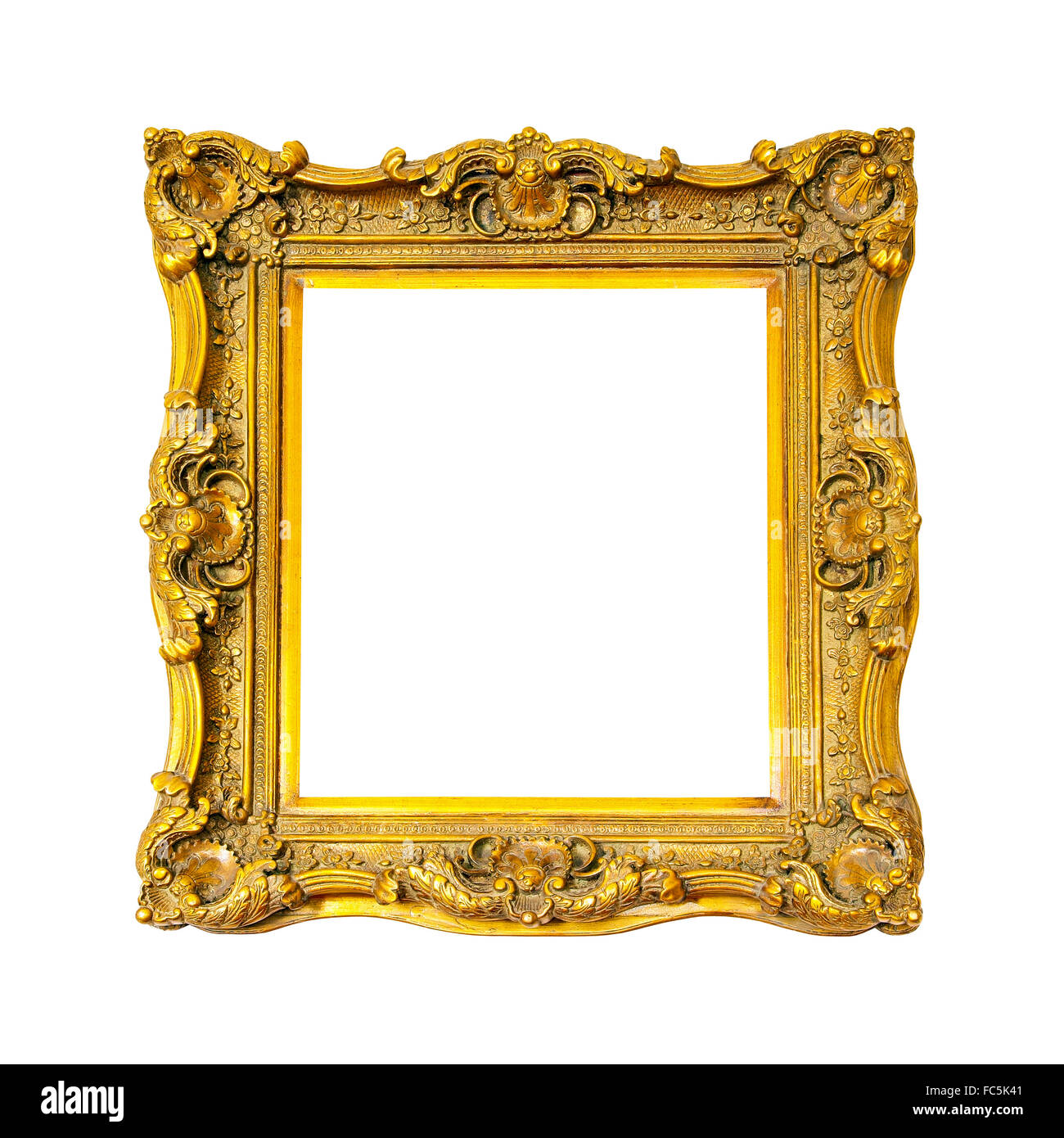 Very old frame Cut Out Stock Images & Pictures - Alamy