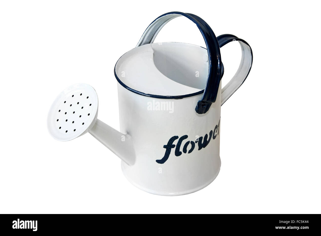 Watering can angle Stock Photo - Alamy