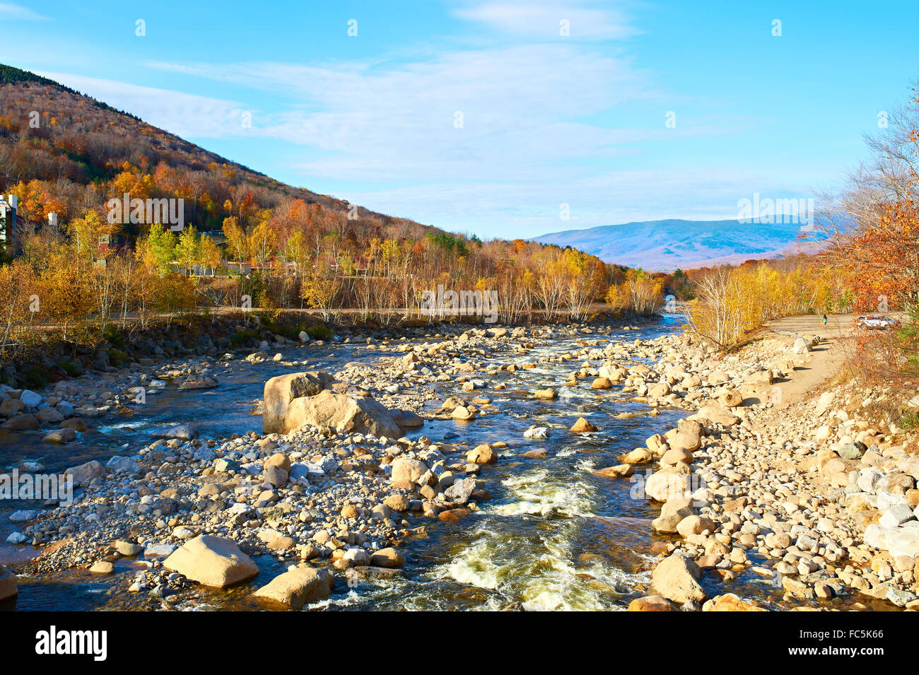 Swift River at autumn Stock Photo - Alamy