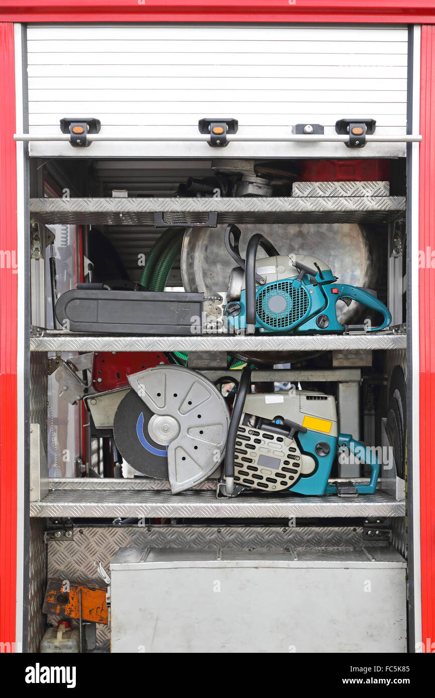 Rescue Tools Equipment Stock Photo - Alamy