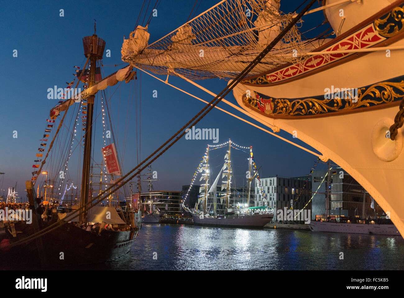 Sail Bremerhaven 2015 Stock Photo - Alamy