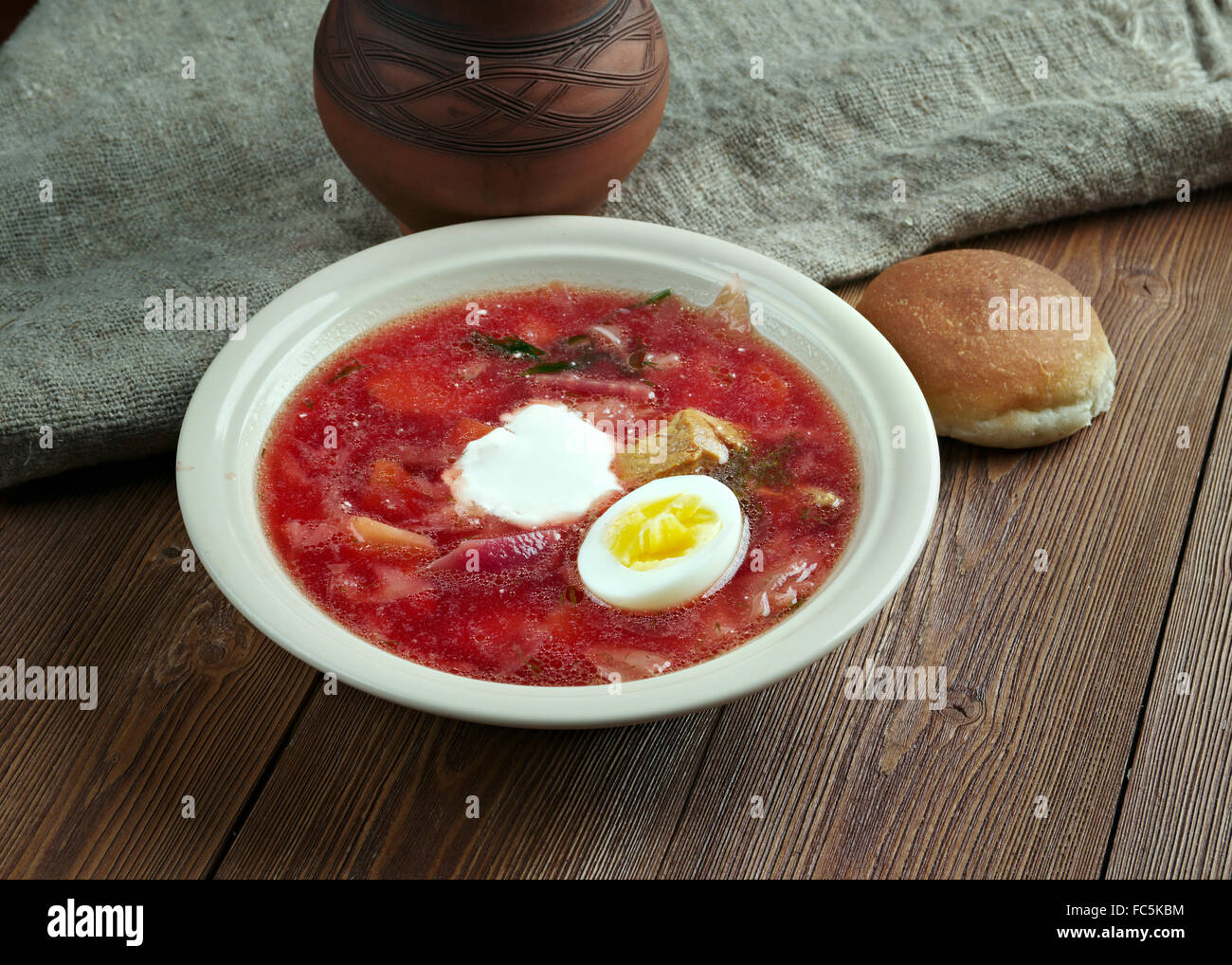 Polish barszcz hi-res stock photography and images - Alamy