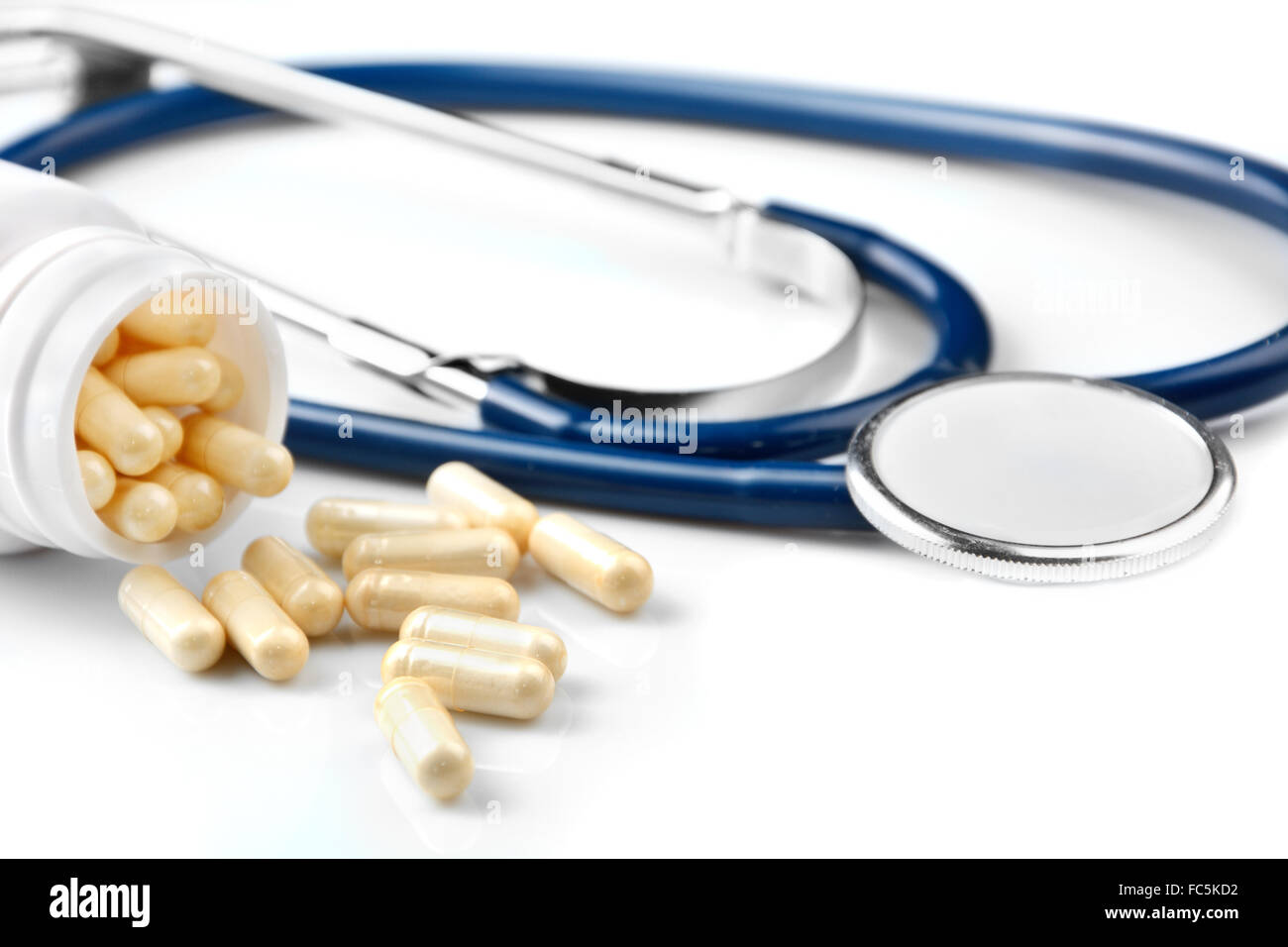 Medications on the table Stock Photo - Alamy
