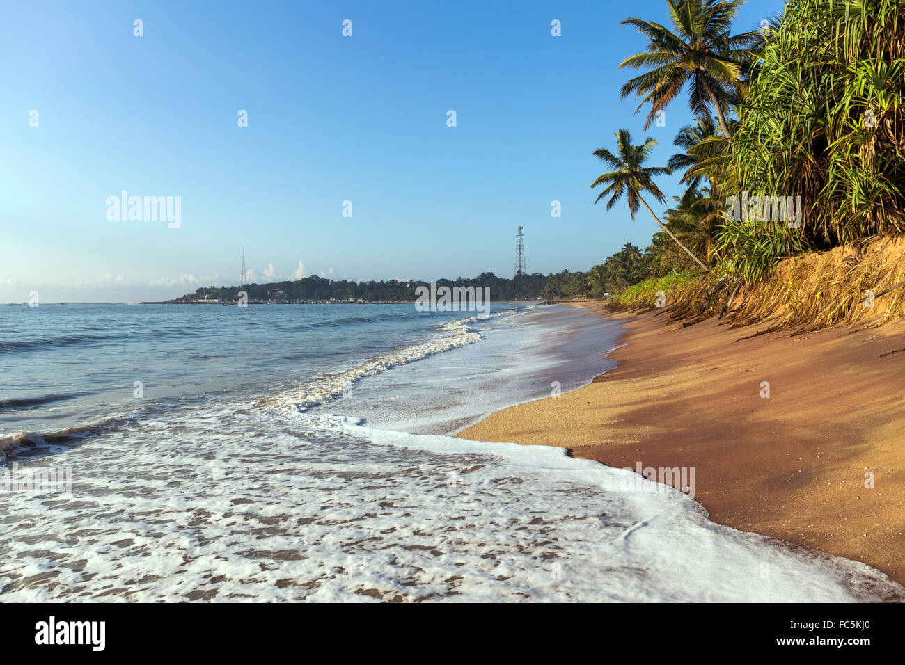 Sri Lanka, Southern Province, Tangalle Beach Stock Photo - Alamy