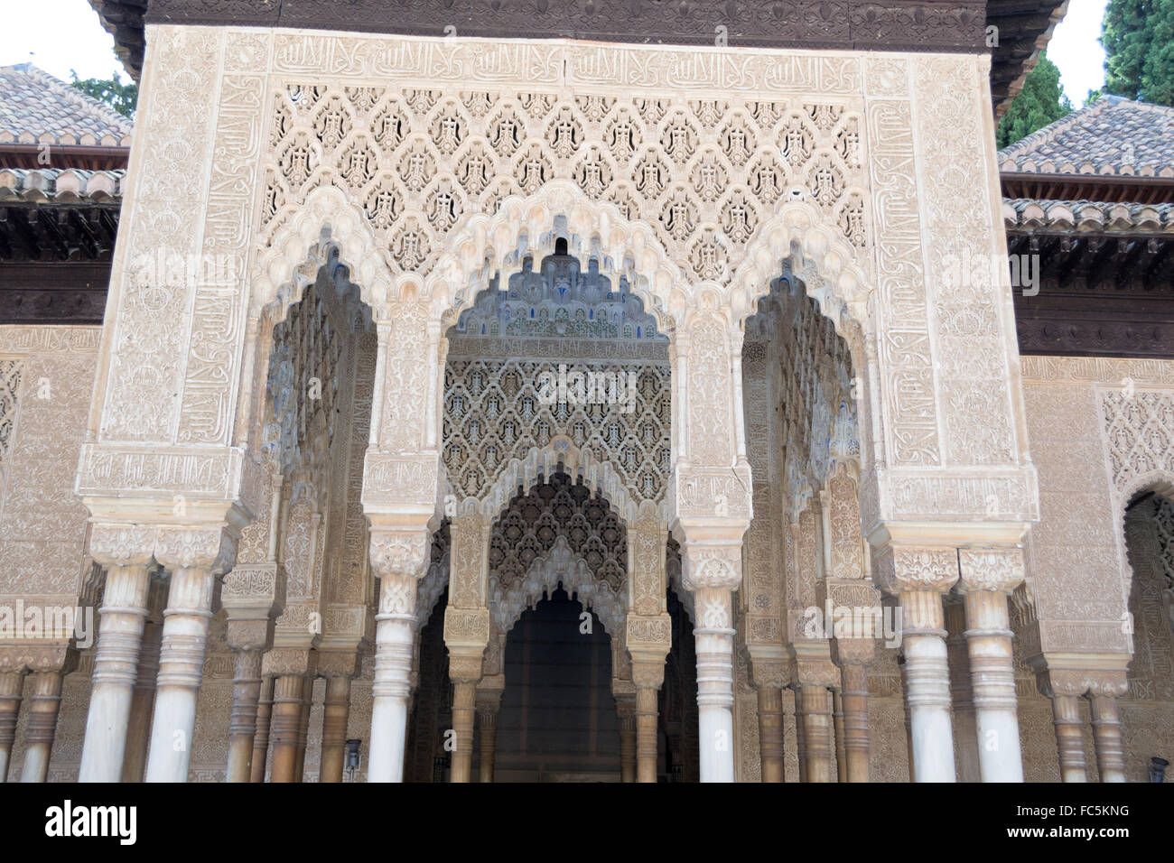 Details of arches and columns Stock Photo - Alamy
