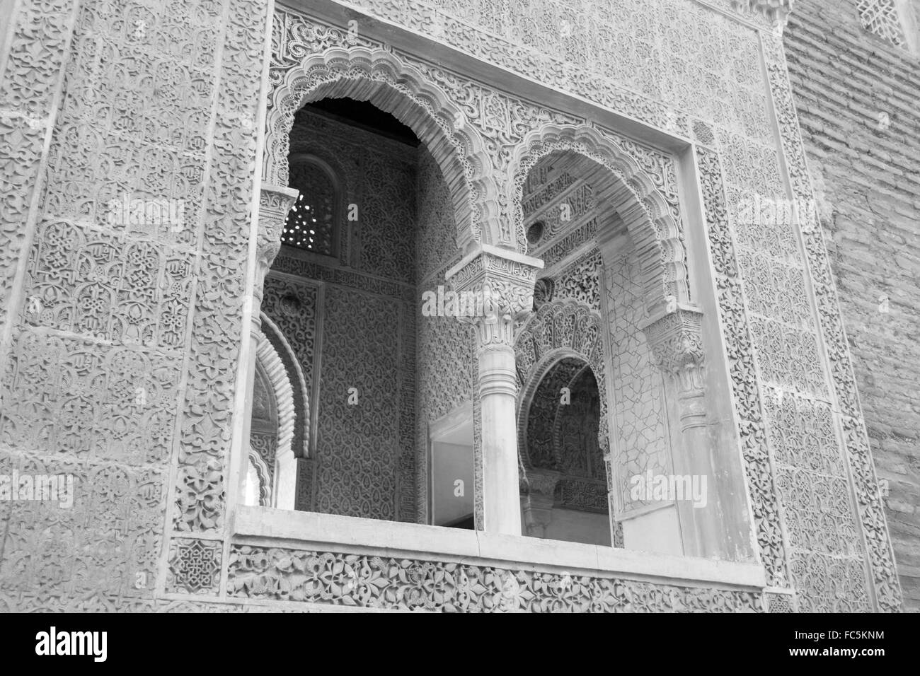 White arcades Black and White Stock Photos & Images - Alamy