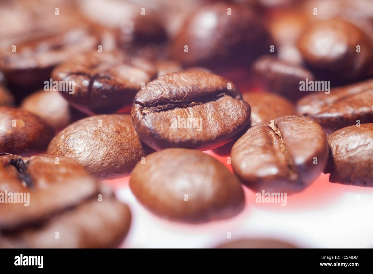 beautiful coffee seeds close-up. background Stock Photo - Alamy