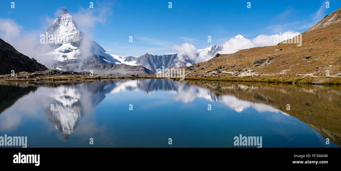 Rotenboden, Switzerland. 25th Sep, 2014. Matterhorn mountain and its ...
