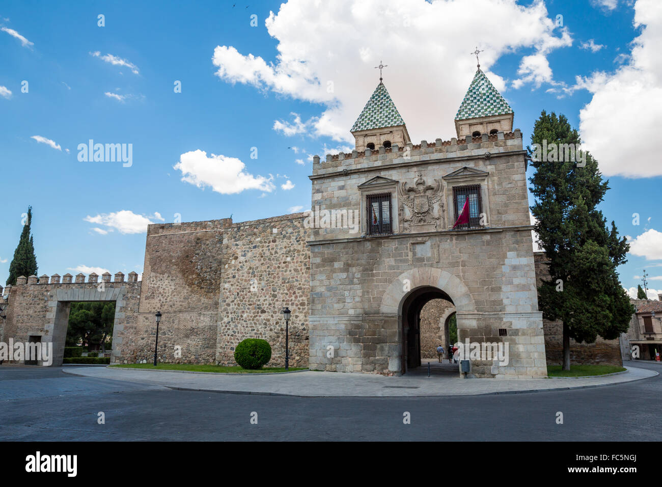 Toledo's gate Spain Stock Photo - Alamy