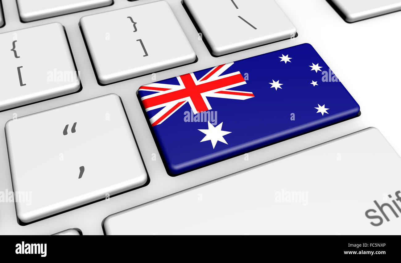 Australian flag design hi-res stock photography and images - Alamy