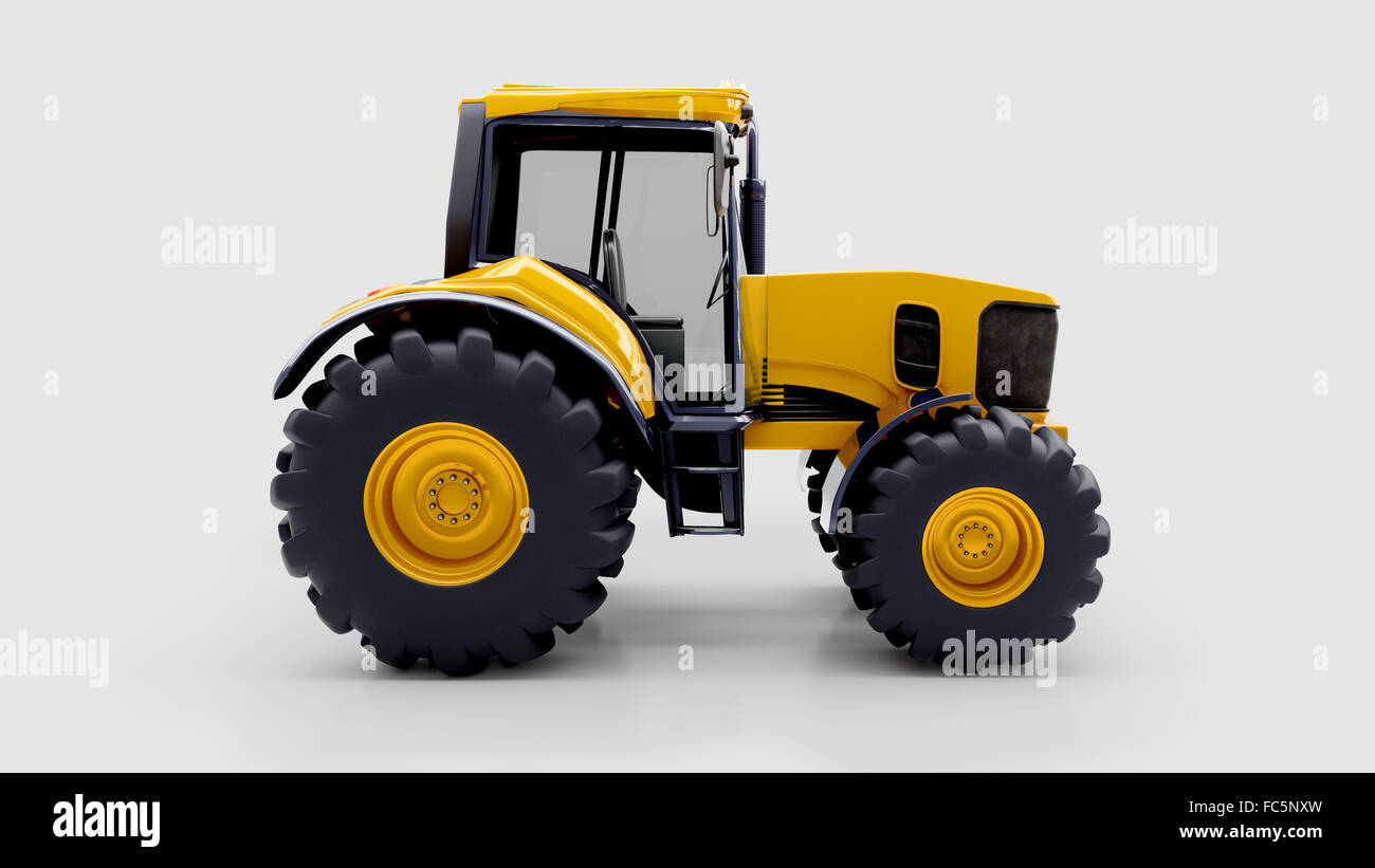 Tractor disking field hi-res stock photography and images - Alamy