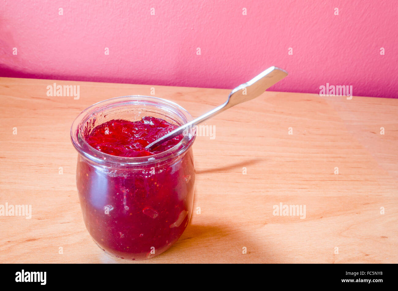 Glass of jam hi-res stock photography and images - Alamy
