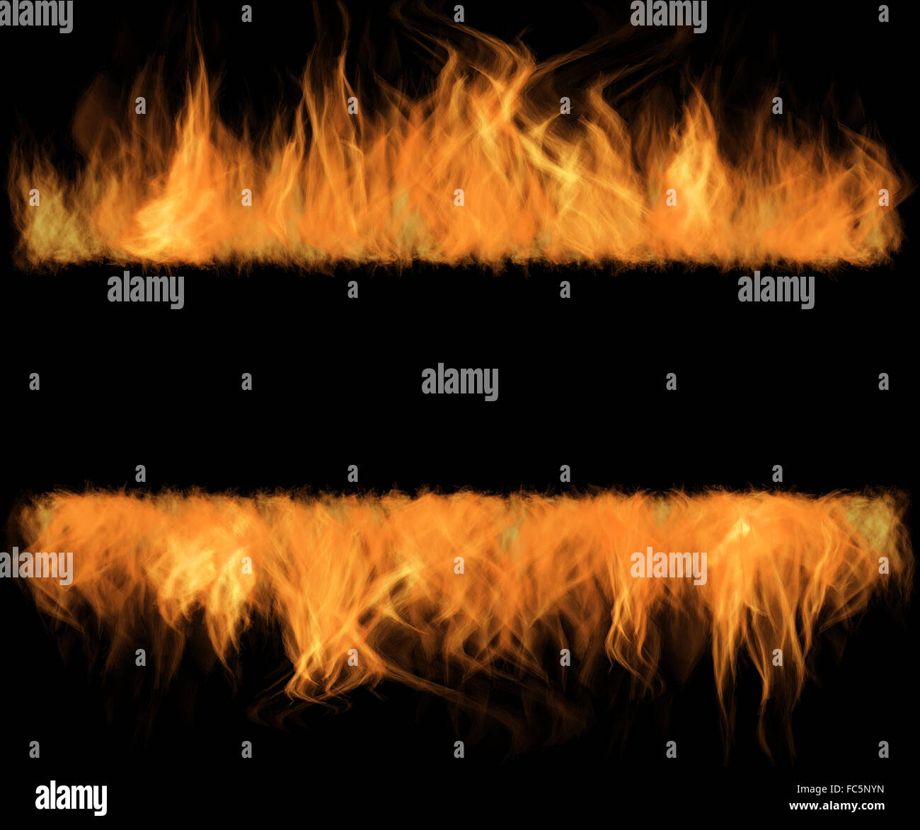 Fire flame Borders Stock Photo - Alamy