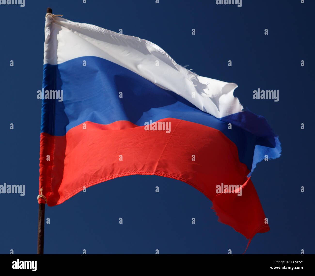 Raising the russian flag hi-res stock photography and images - Alamy