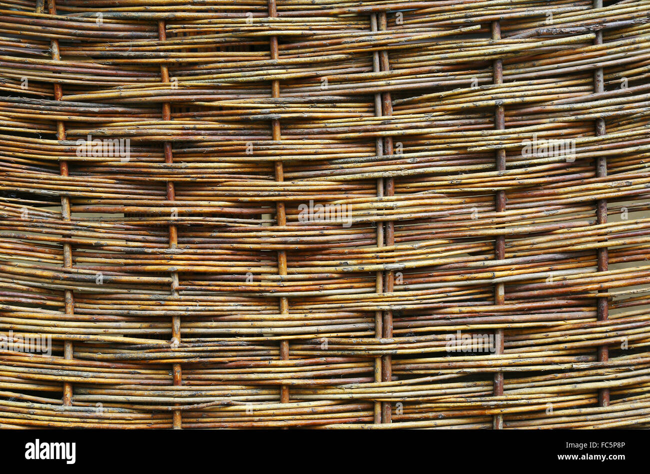 wickerwork vine. fragment Stock Photo - Alamy
