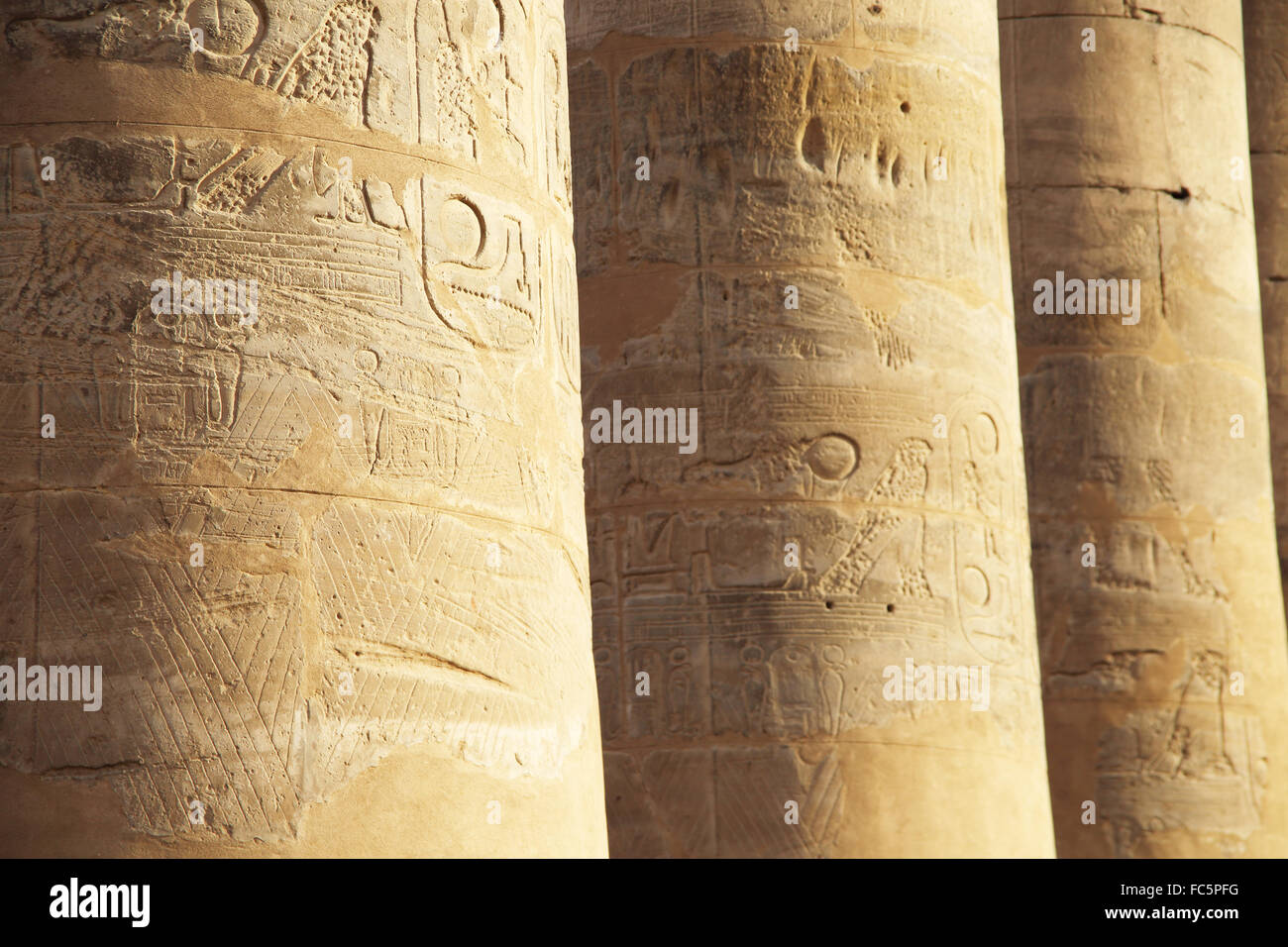 Columns in Egypt Stock Photo - Alamy