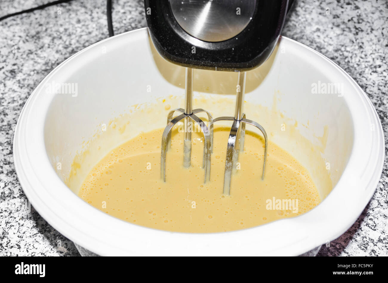 Mixing batter for butter hi-res stock photography and images - Alamy