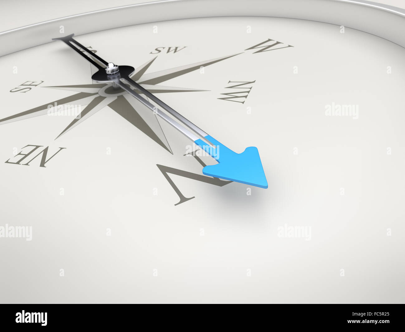 Compass needle pointing north hi-res stock photography and images - Alamy