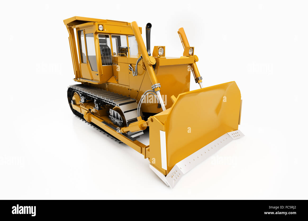 Heavy crawler bulldozer Stock Photo - Alamy