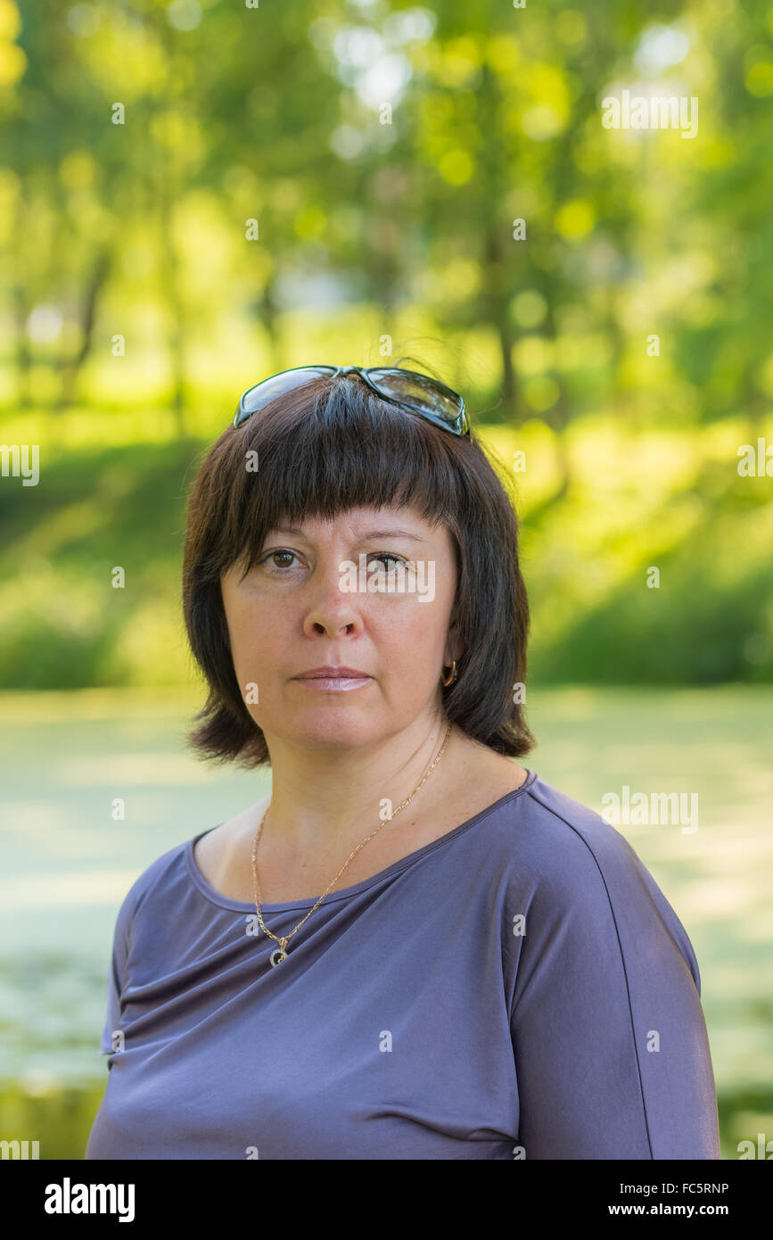 Real looking middle aged hi-res stock photography and images - Alamy