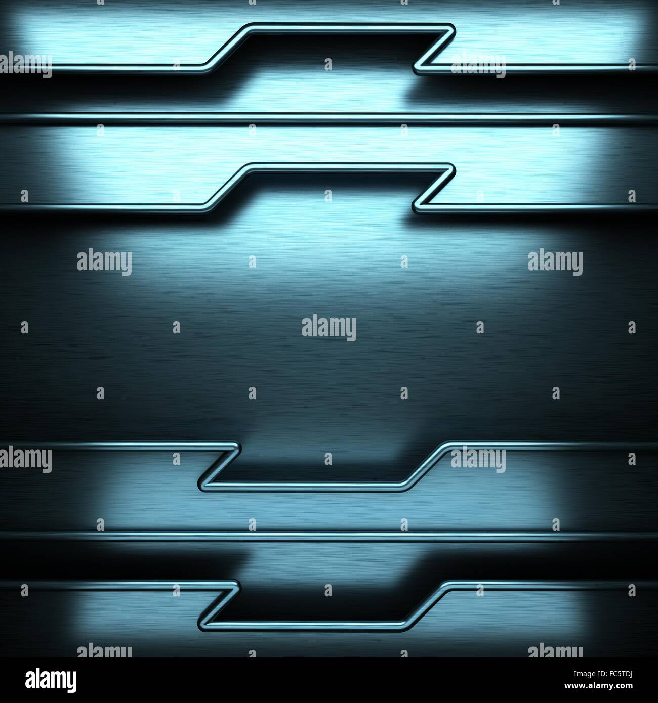 blue brushed metal background Stock Photo - Alamy