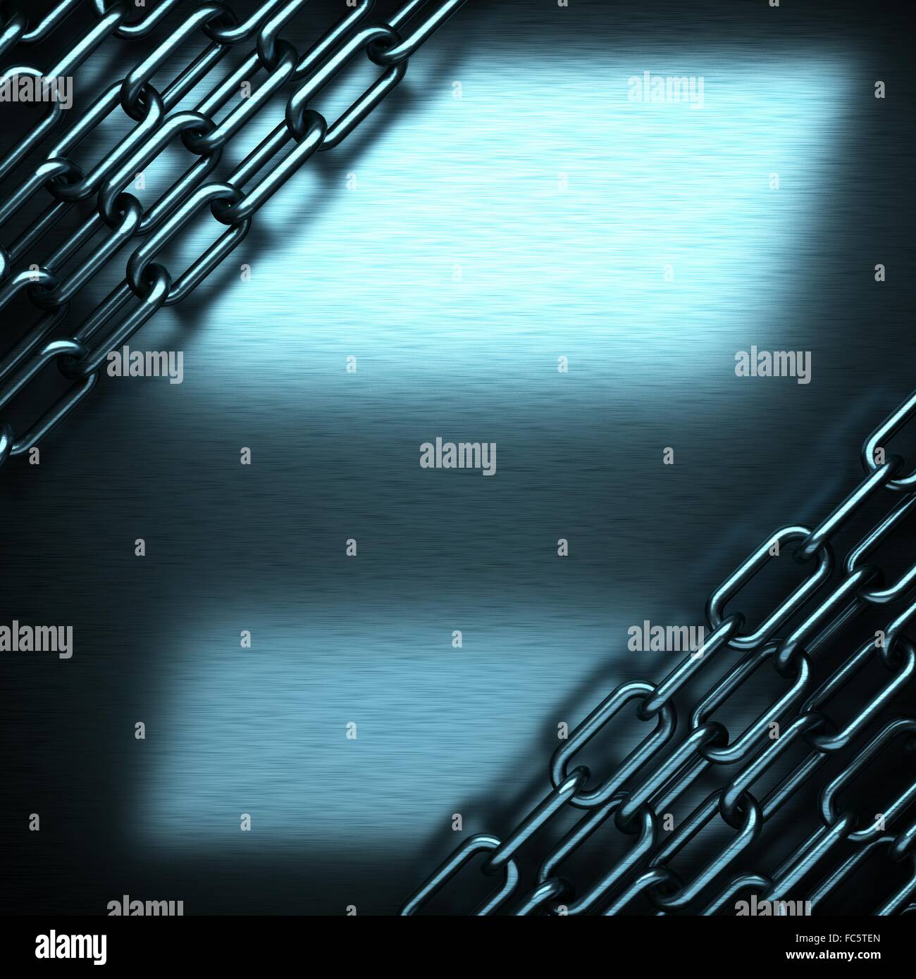 blue brushed metal background Stock Photo - Alamy