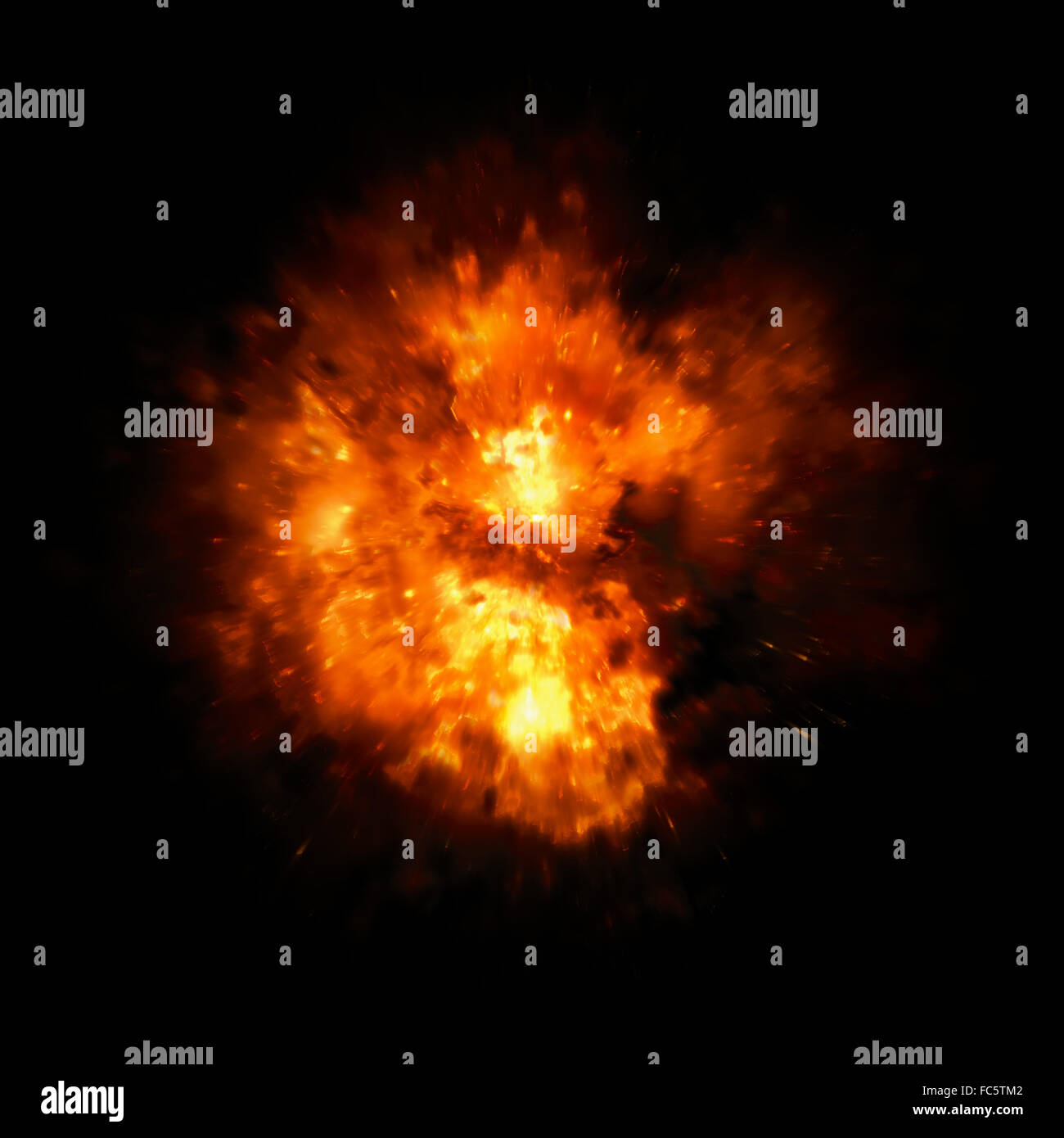 Fire ball explosion hi-res stock photography and images - Alamy