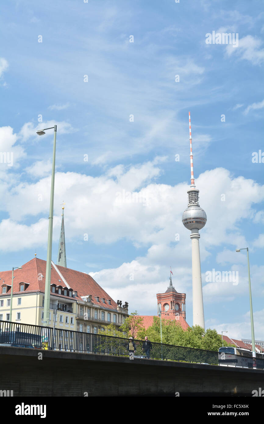 Tv tower view hi-res stock photography and images - Alamy