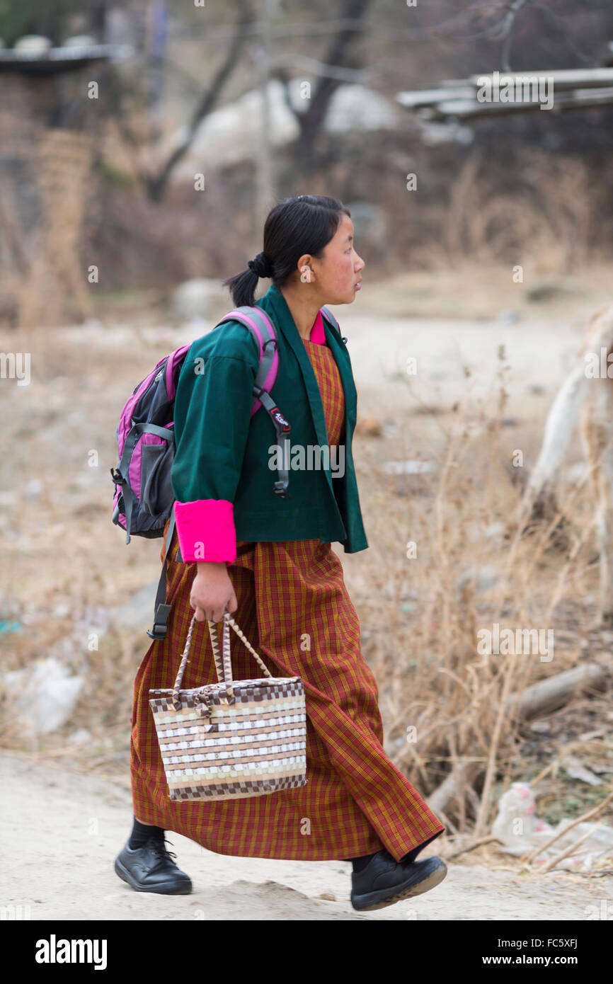 Bumthang traditional life hi-res stock photography and images - Alamy
