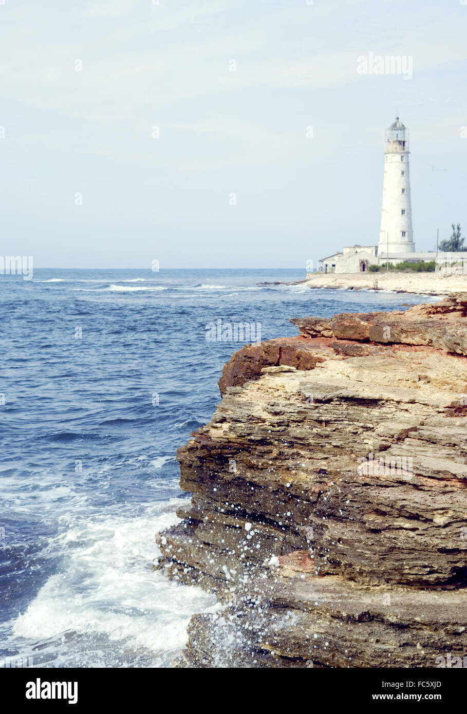 Beautiful view on blue ocean hi-res stock photography and images - Alamy