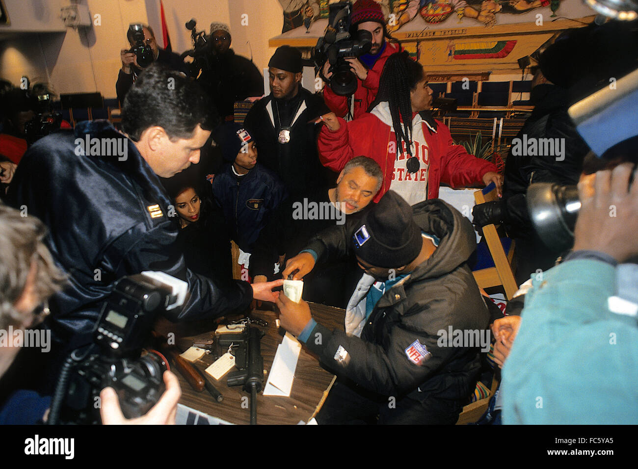 Washington, DC., USA, 15th January, 1994 Heavyweight fighter Riddick ...