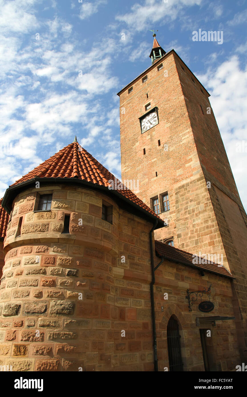 The White Tower in Nuremberg Stock Photo - Alamy