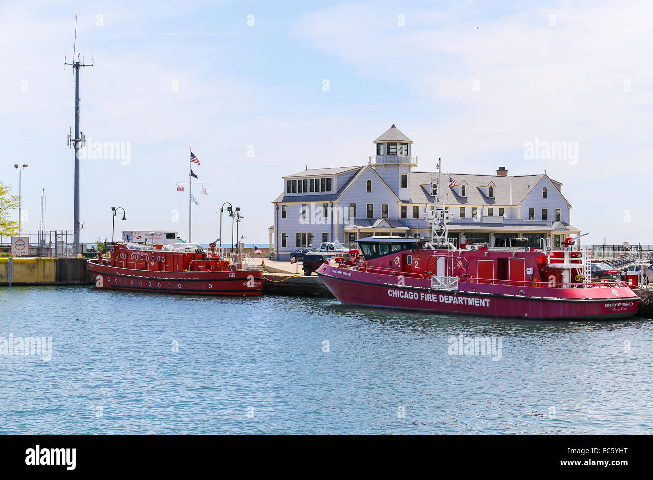 Chicago marine safety station hi-res stock photography and images - Alamy