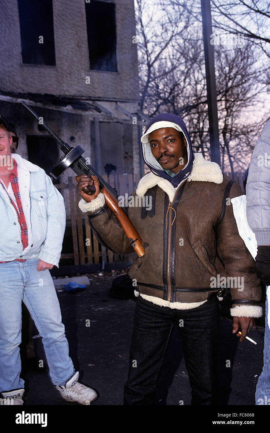 Thompson submachine gun hi-res stock photography and images - Alamy