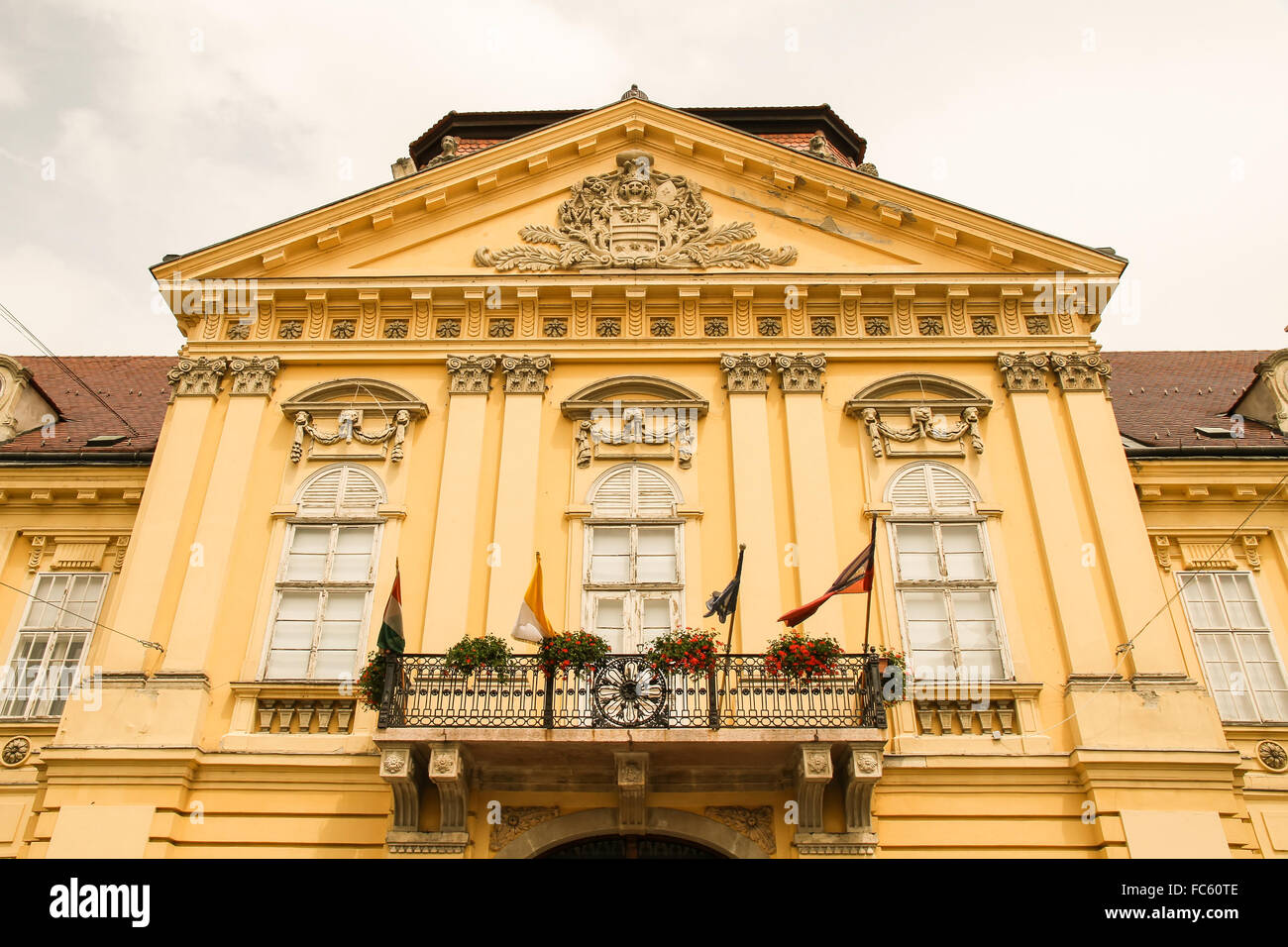 Historic architecture in Sopron Stock Photo - Alamy