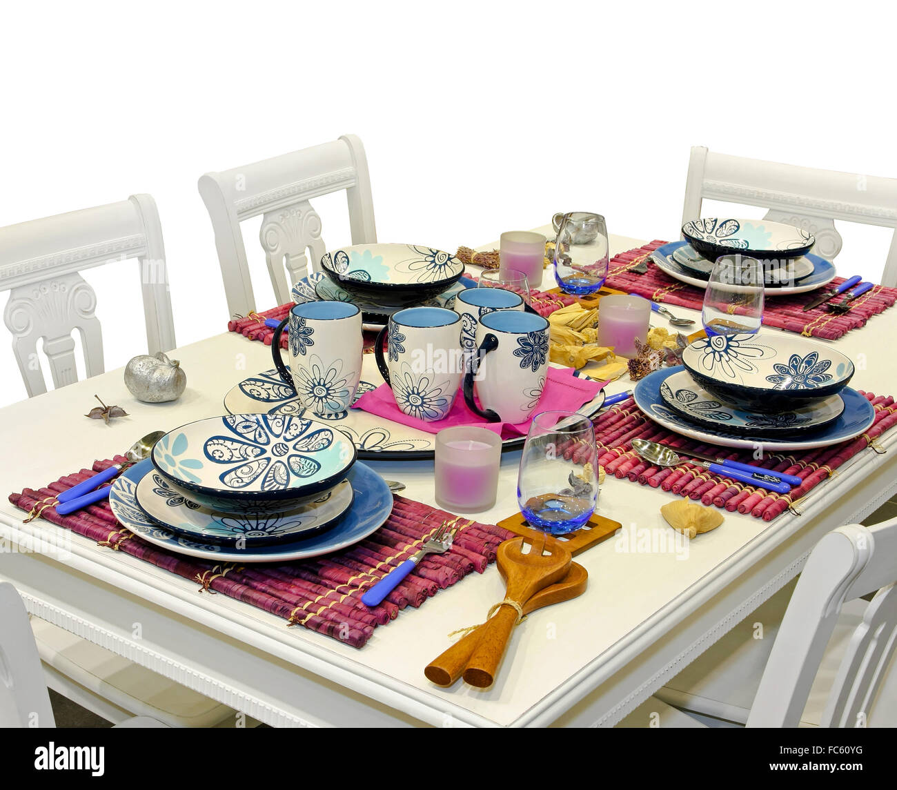 Mediterranean dishes table hi-res stock photography and images - Alamy