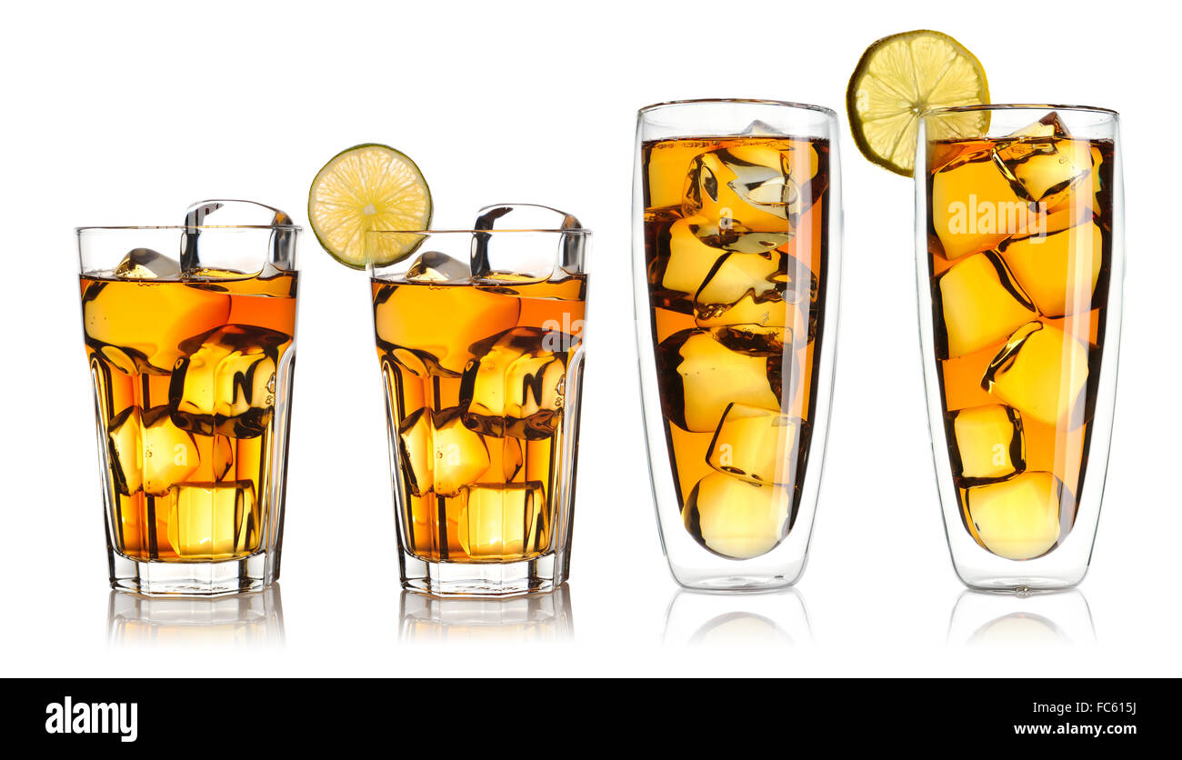 Iced tea set Stock Photo - Alamy