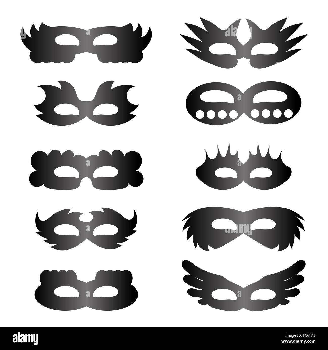 Illustration comedy mask traditional Cut Out Stock Images & Pictures ...