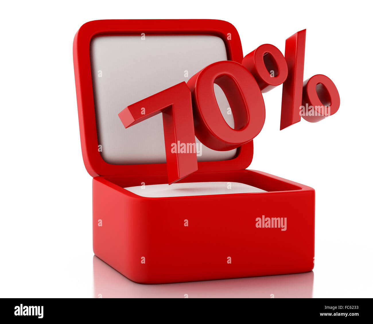 3d gift box 70 hi-res stock photography and images - Alamy